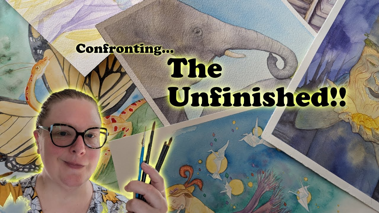 When/why/how??? to fix or finish your old art pieces/Tough artist ...