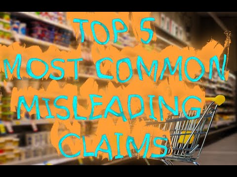 Top 5 most common misleading claims found on Food Labels - YouTube