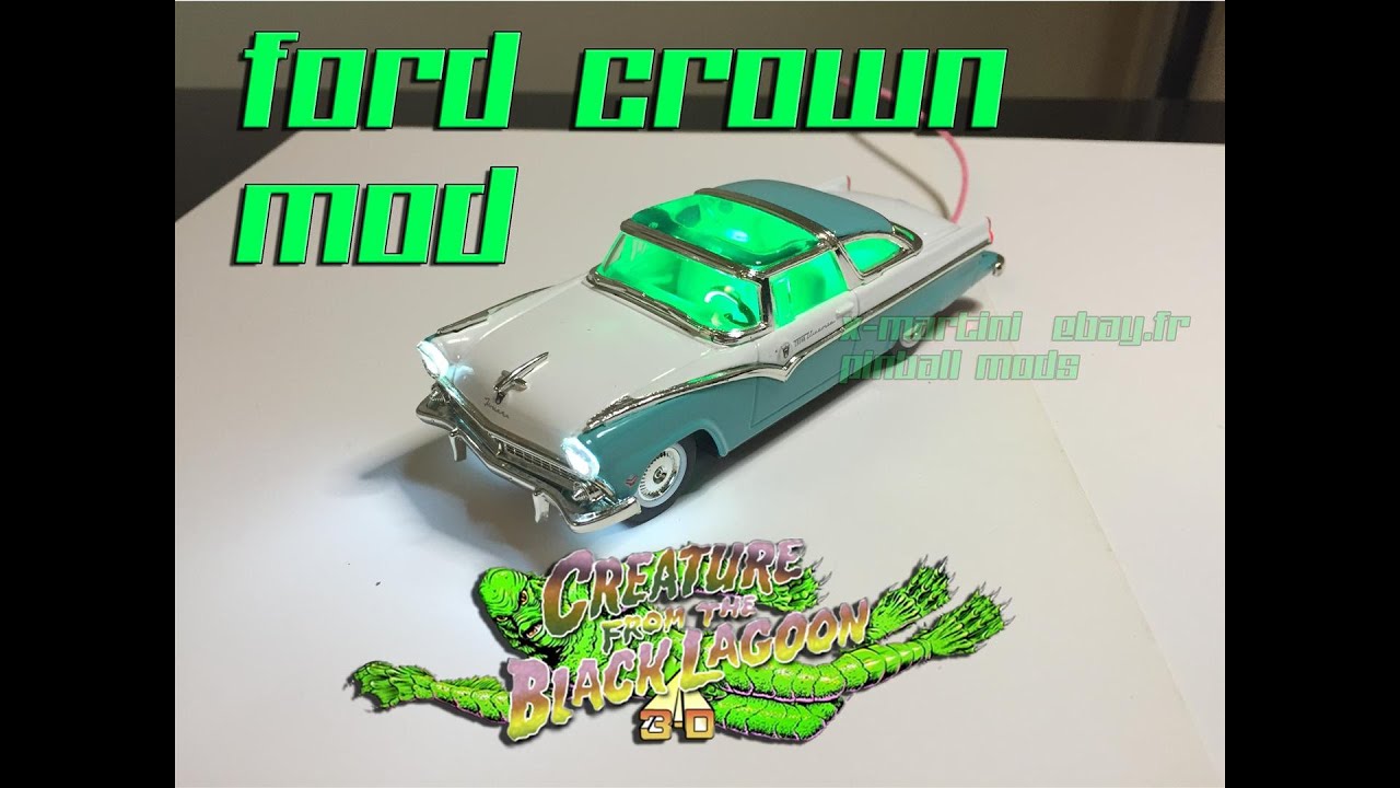Creature from the Black Lagoon Car Mods X Martini Ebay fr - YouTube