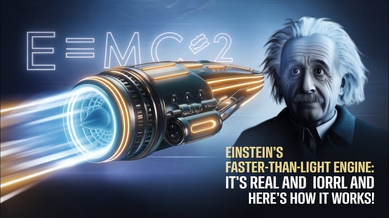 Einstein's Faster-Than-Light Engine: It's Real and Here's How It Works!#einstein - YouTube