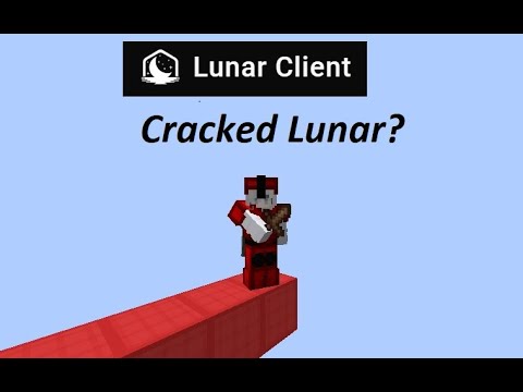 How to get lunar client using a cracked account - YouTube