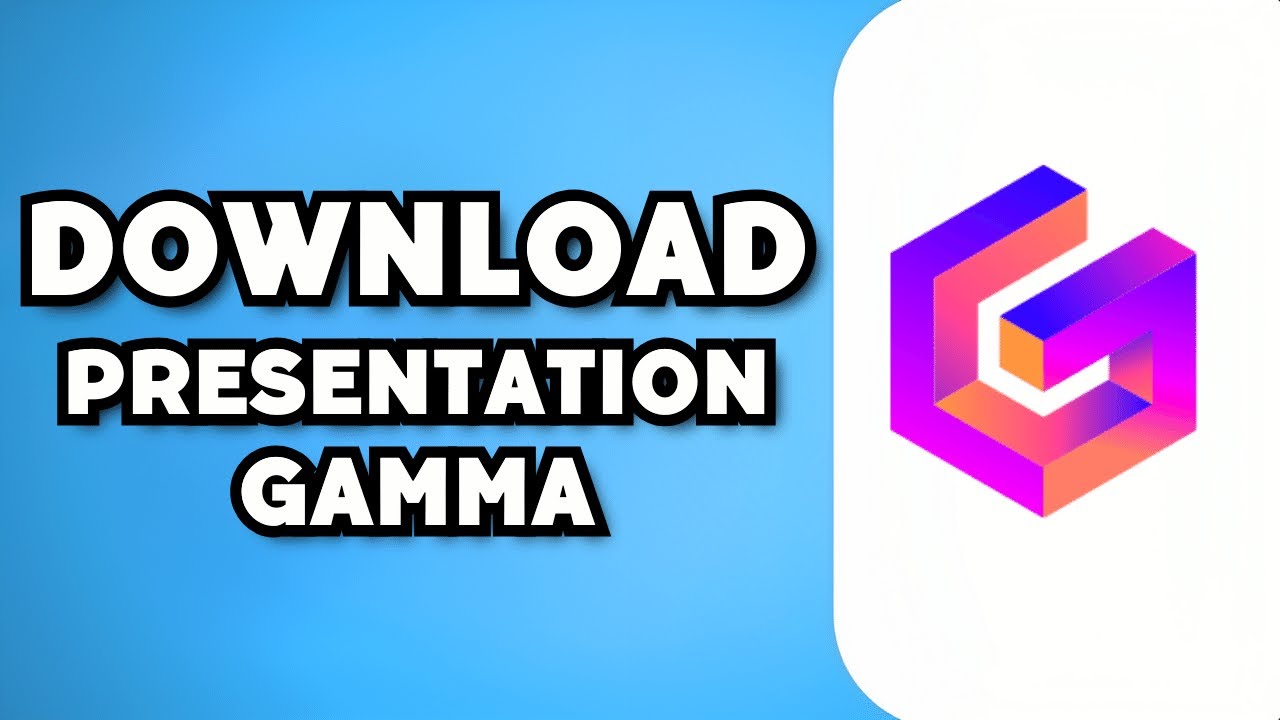 How to Download Gamma Presentation (2023 Guide) - YouTube