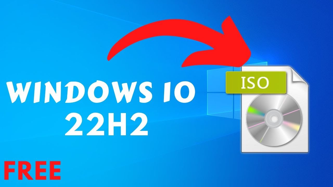 Windows 10 Download 22H2 ISO — Official - YouTube