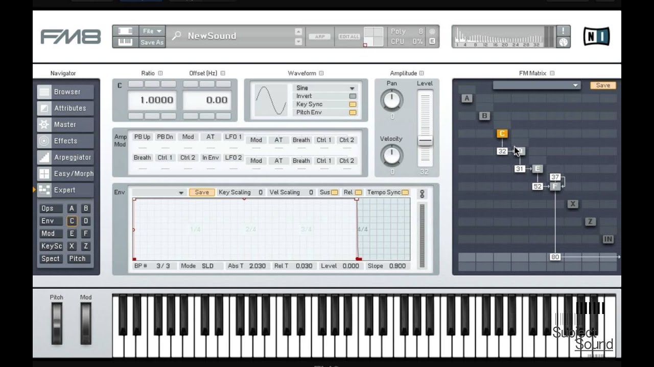 How To Tutorial - What They Didn't Tell You About FM8 - SubjectSound ...