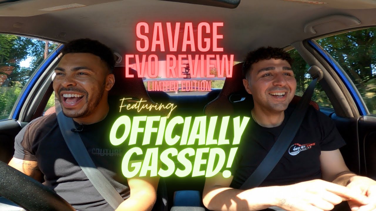 OFFICIALLY GASSED X GEOBYLUKE TME EVO REVIEW *SAVAGE* - YouTube
