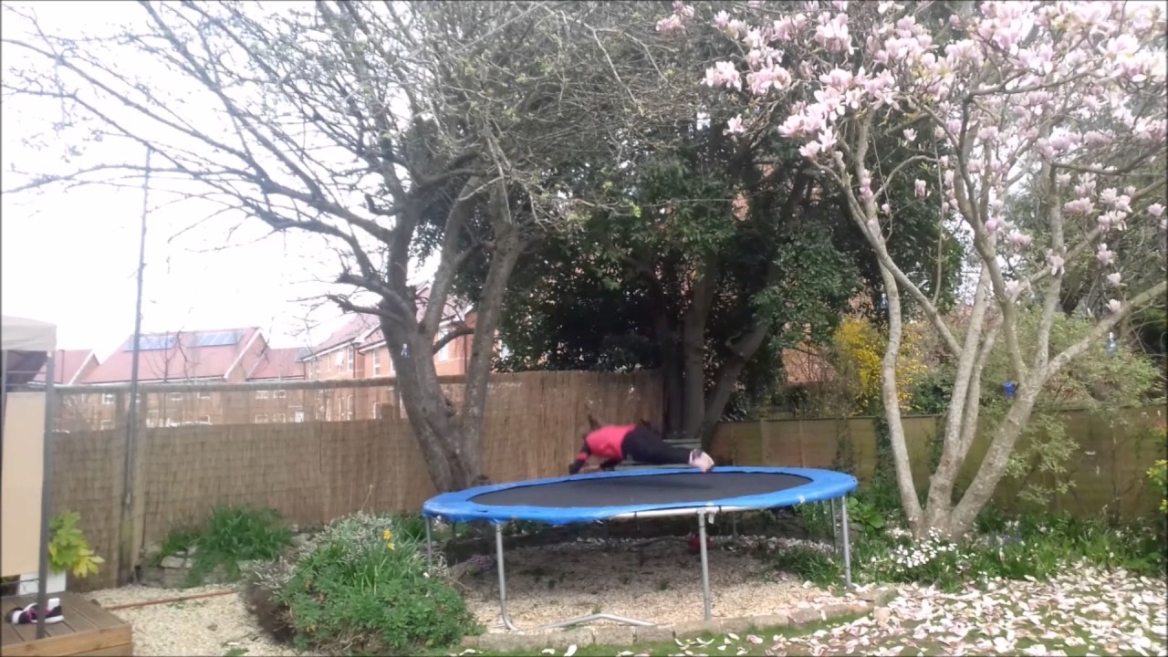 Trampoline Half Turntable - YouTube