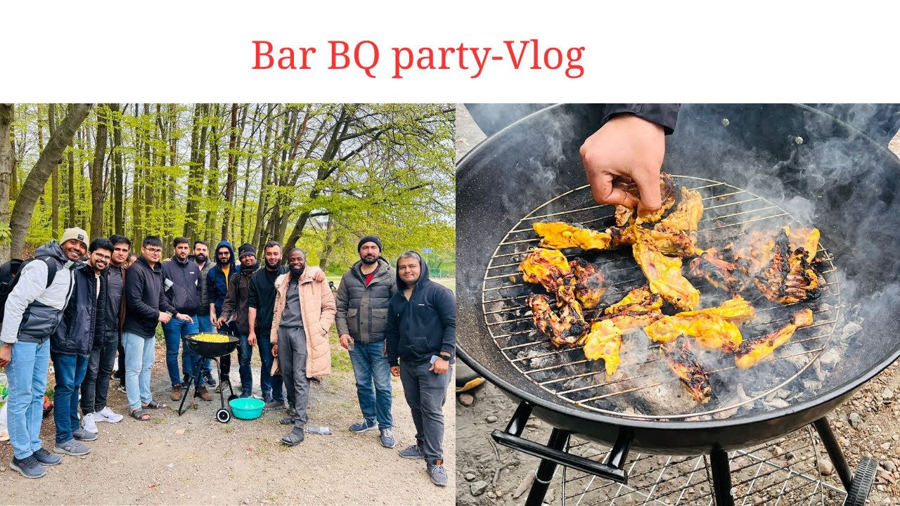 Fire & Feast: The Ultimate European BBQ Bash (Poland)-4K Vlog| Europe mai BBQ party ka maza ...