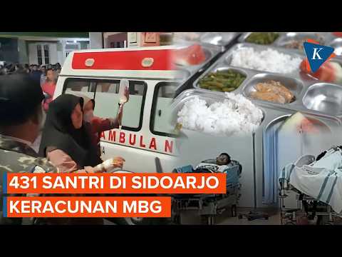 431 Santri di Sidoarjo Keracunan MBG, Total 19 Sekolah Terdampak