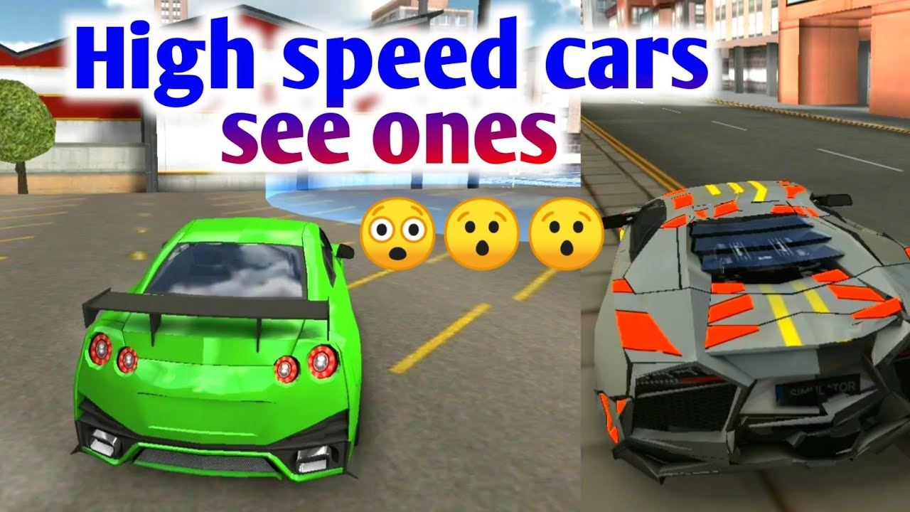 Car speed game || new multiple cars on one way High speed car game ...