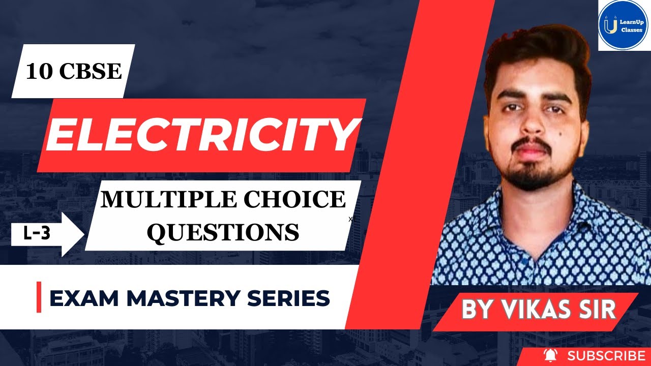 Multiple choice questions of electricity for board exam #boardexams # ...