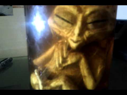 Alien fetus preserved in a jar Roswell type - YouTube