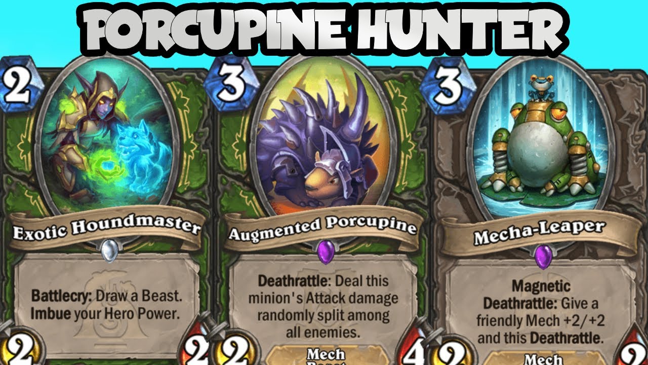 UPINE, STEVE! Pork-Upine Hunter is on the Board! - YouTube