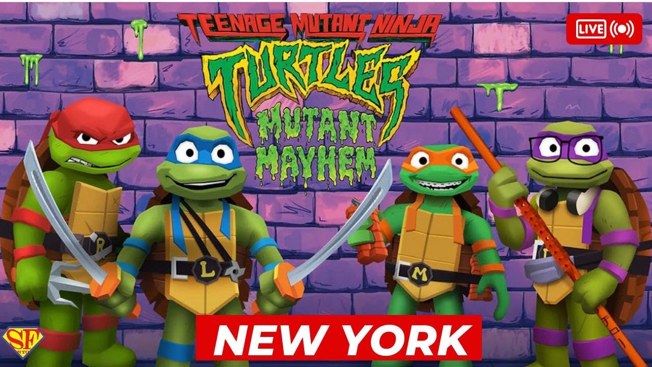 Teenage Mutant Ninja Turtles: Mutant Mayhem Experience NYC - YouTube