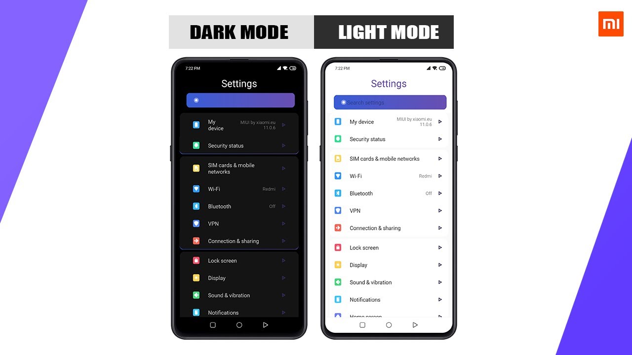 MIUI 11 - Dark Mode & Light Mode Supported New MIUI Theme For All Mi ...