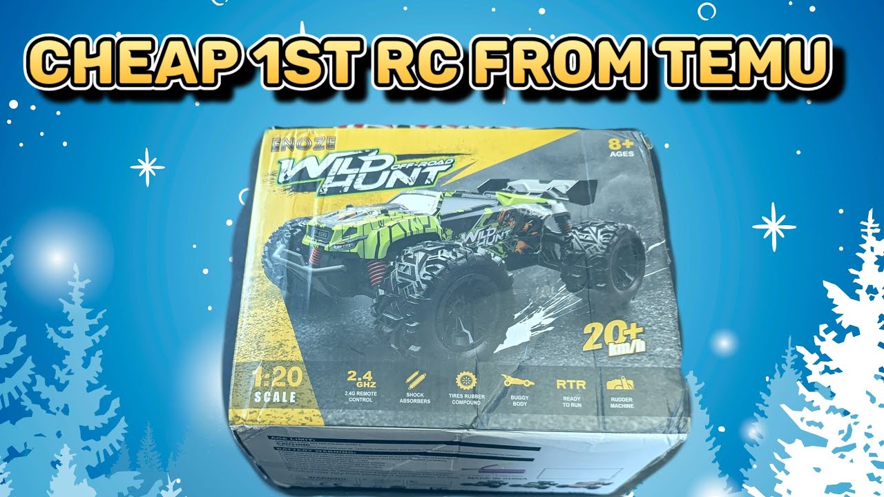 1st rc for youngsters. TEMU Wild Hunt rc - YouTube