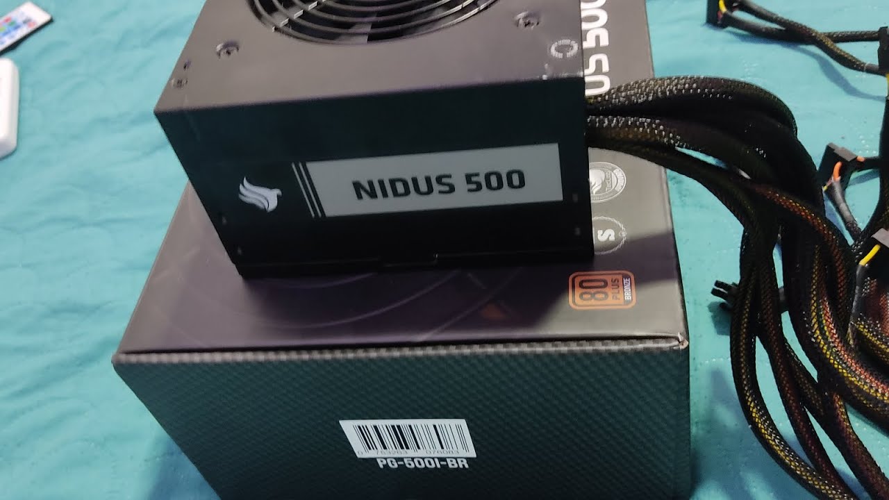 fonte nidus 500w - YouTube