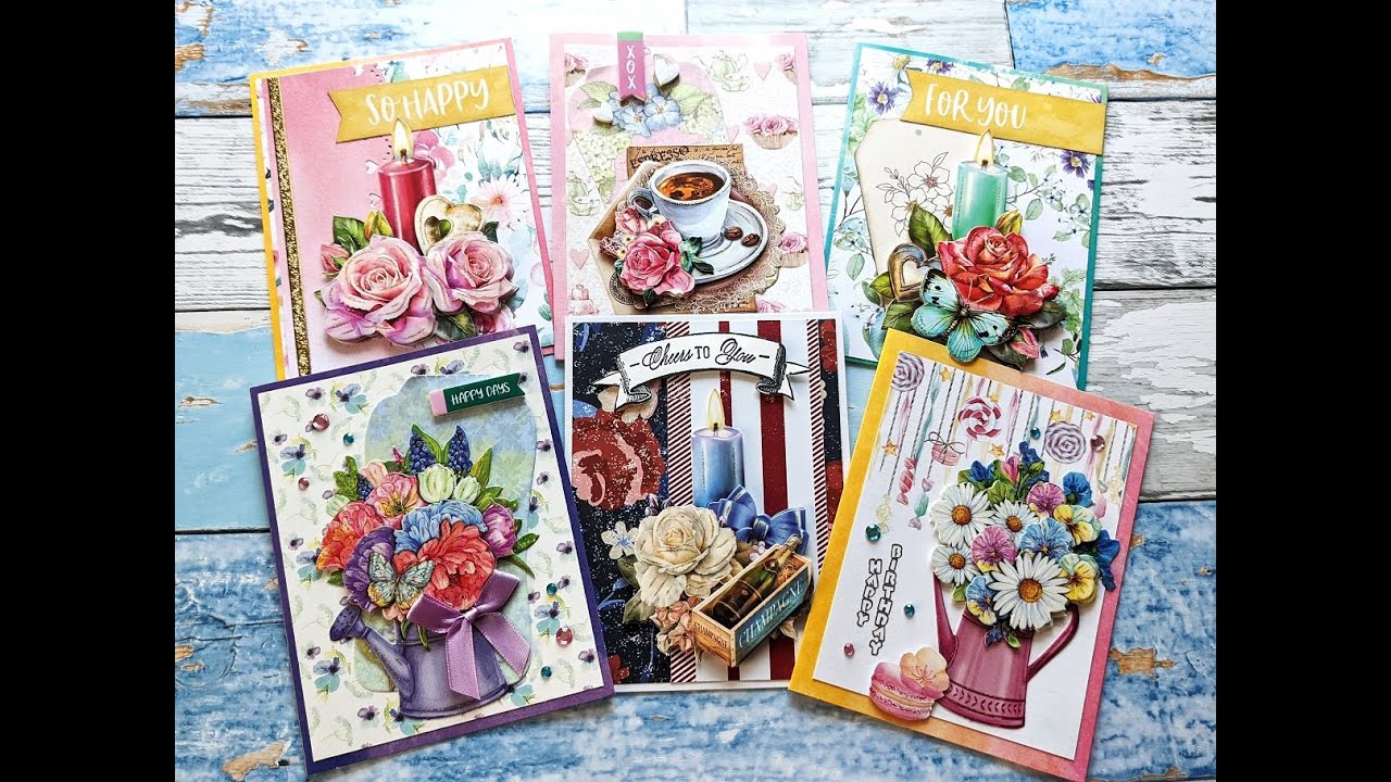 Easy 3D topper - quick cards - part 1 - YouTube