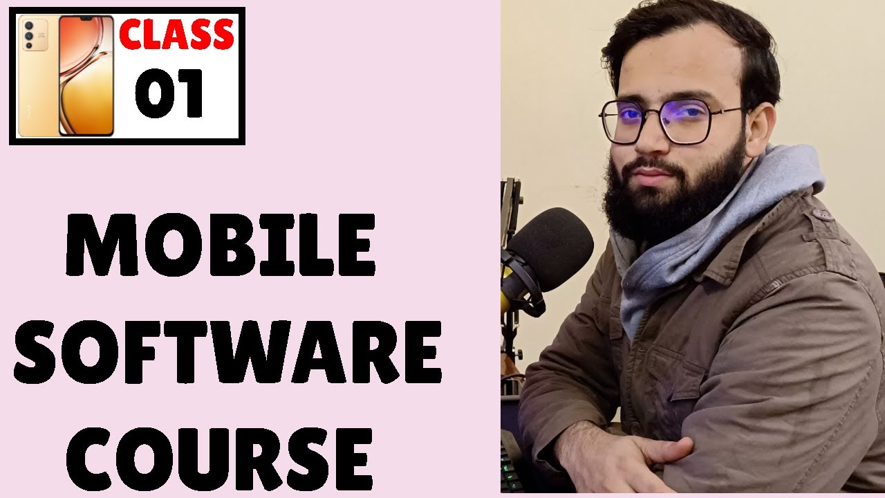 Mobile Software Course Basic Start | Class 1 - Urdu / Hindi . CLASS 01 ...