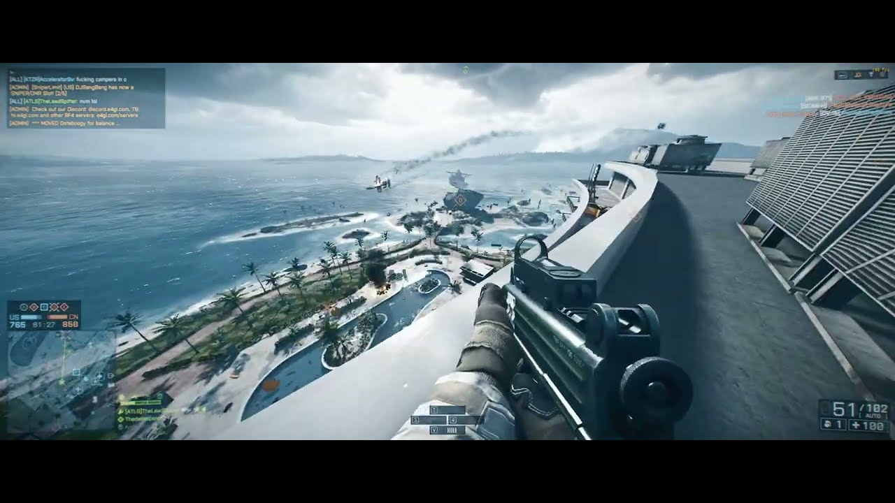 Battlefield 4 with custom BF3 ReShade - Why I use an ultrawide - YouTube