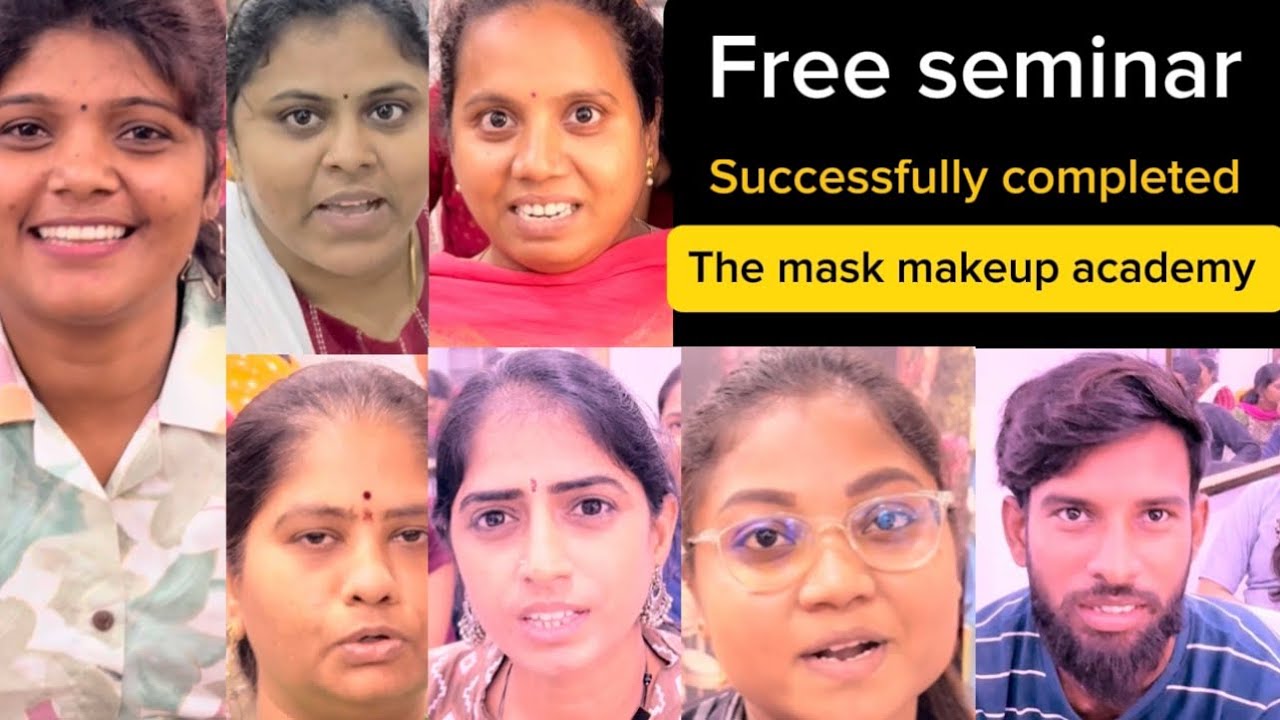 The mask, Makeup Academy, thank you for supporting all - YouTube