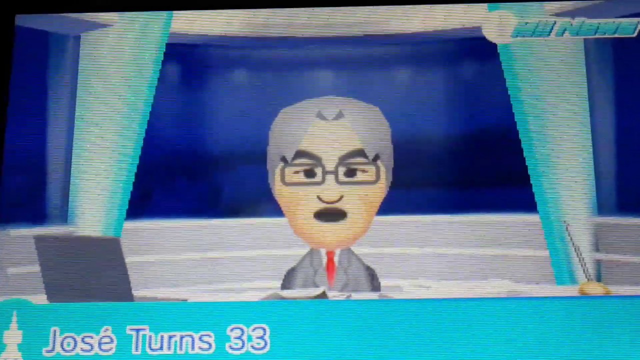 Tomodachi Life - Mii News - José Turns 33 - YouTube