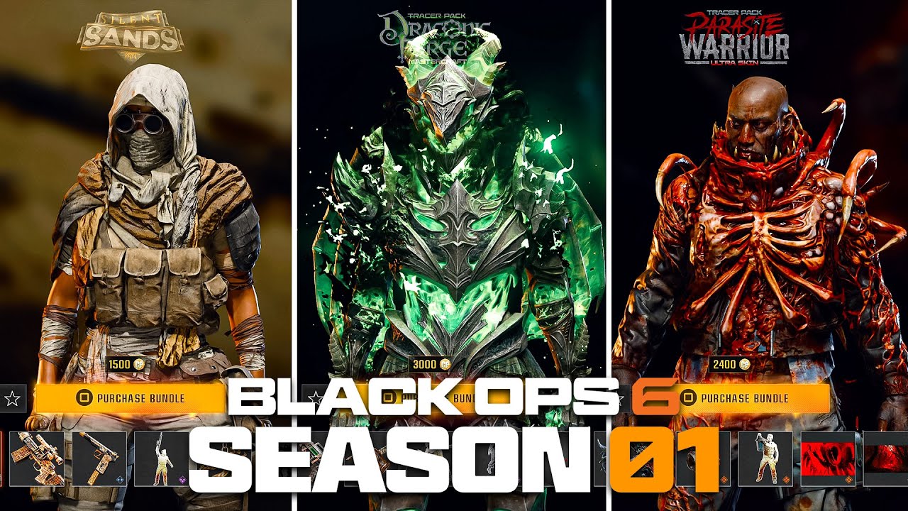 6 NEW Black Ops 6 Season 1 Operator Bundles GAMEPLAY SHOWCASE ...