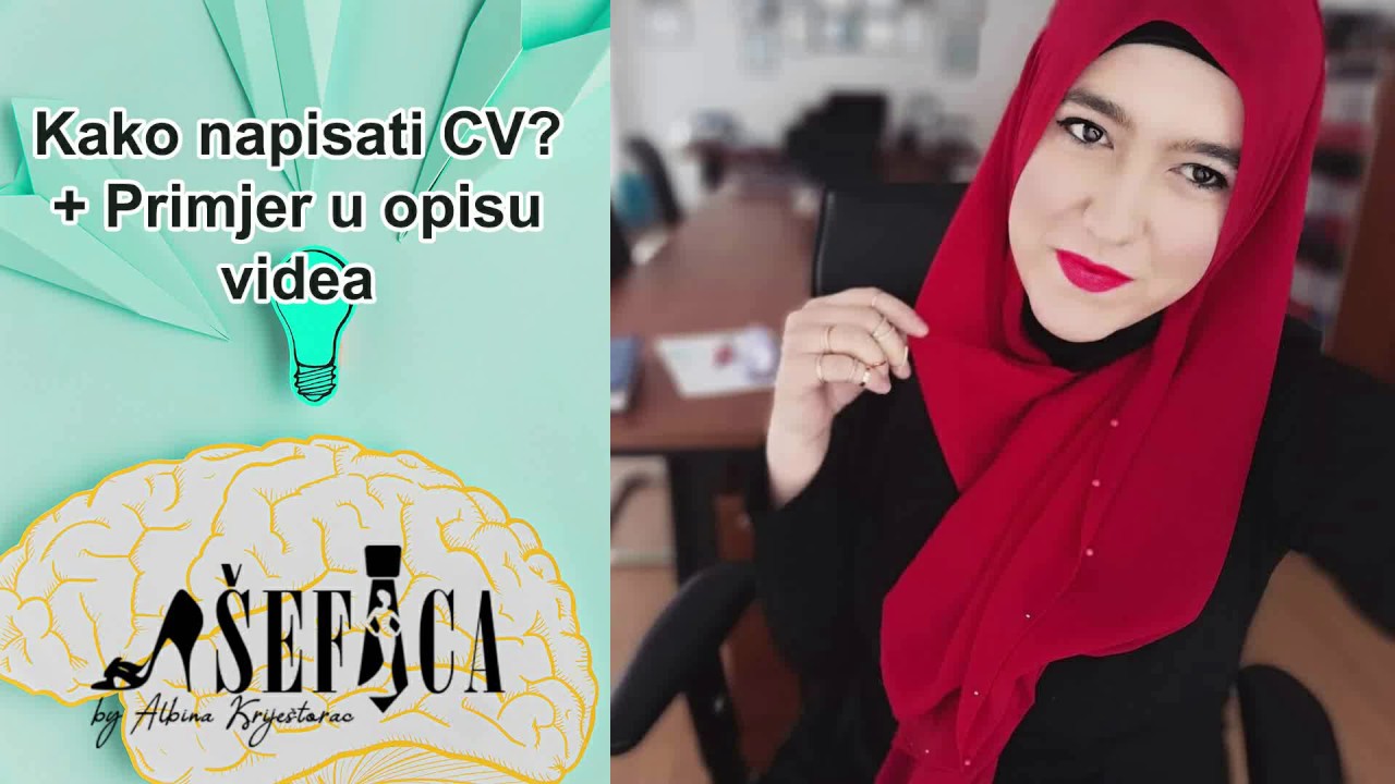 Kako napisati CV? + primjer - YouTube
