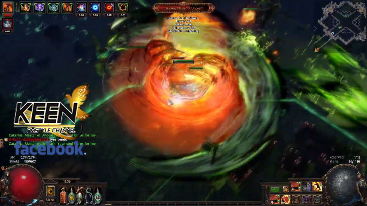 POE Juggernaut VS Catarina Master Of Undeath Solo - YouTube