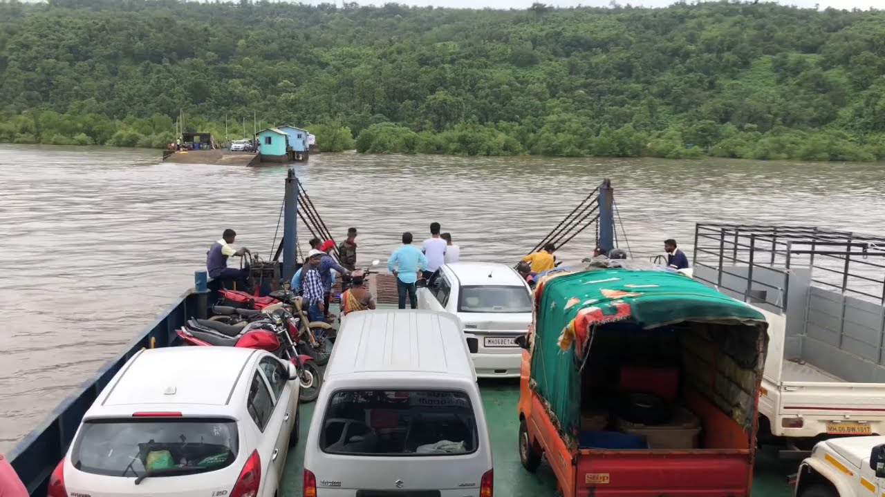 Ferry Boat Konkan | Harihareshwar to Bankot Jungle jetty | RoRo ship ...