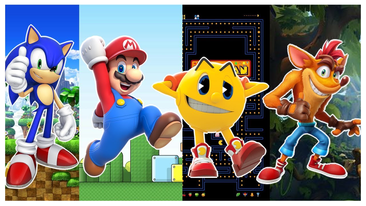 Triple Crossover | Triple Trouble But Sonic, Mario, Pac-Man And Crash ...