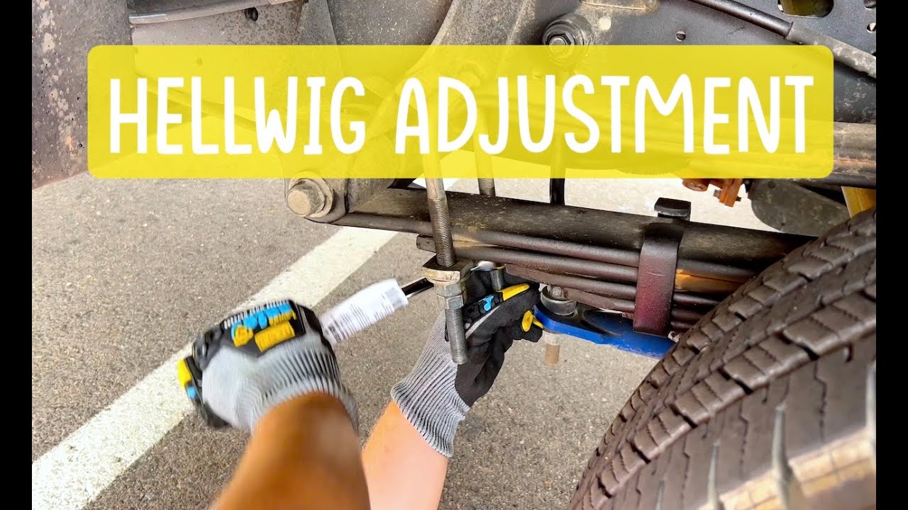 How to Adjust Hellwig Helper Springs - YouTube