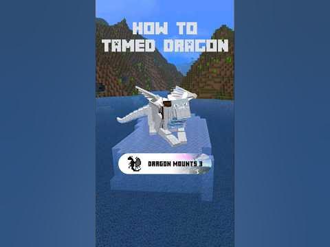 How to tamed dragon and hatch egg | Dragon Mount 3 Addon #minecraft # ...