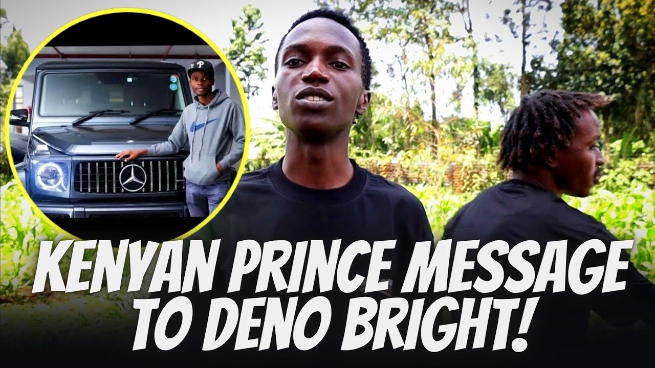 Kenyan Prince Arrive at The Late Billionaire Deno Bright's Burial ...