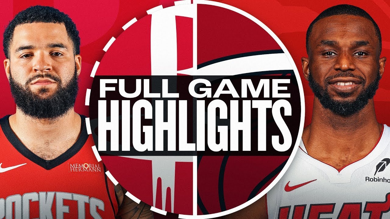 HOUSTON ROCKETS vs MIAMI HEAT | FULL GAME HIGHLIGHTS | March 21, 2025 ...
