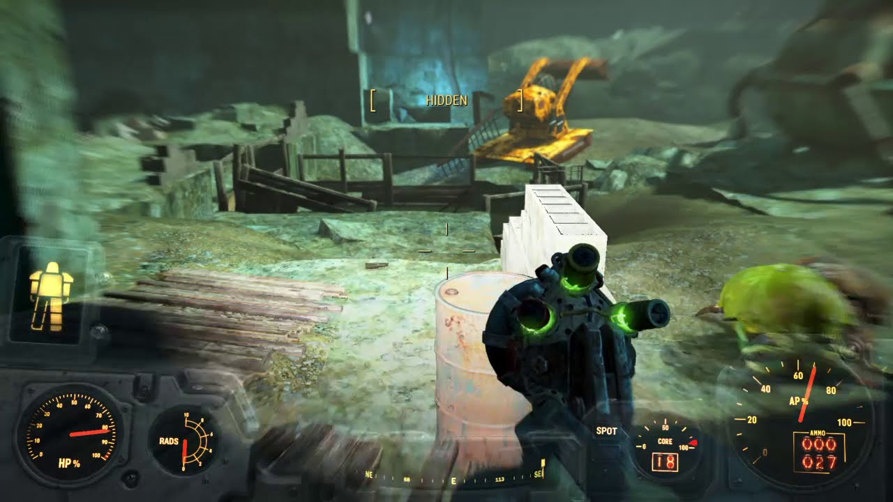 My First Nuclear Storm in Fallout 4 - YouTube