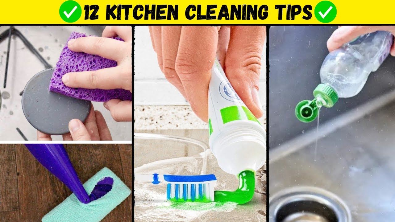 12 Expert Kitchen Cleaning Tips: Keep Your Kitchen Sparkling Clean ...