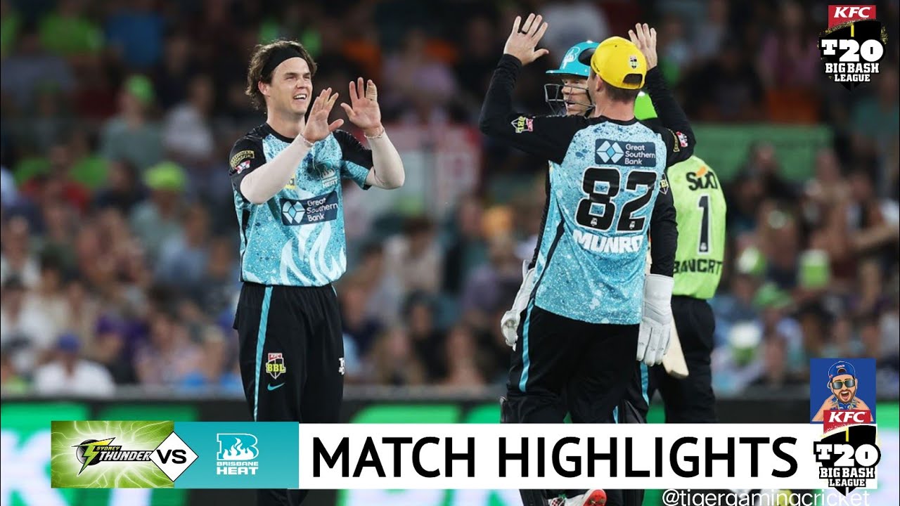 SYT vs BRH 16th Match BBL 2023 Highlights | BBL Highlights 2023 | BRH ...