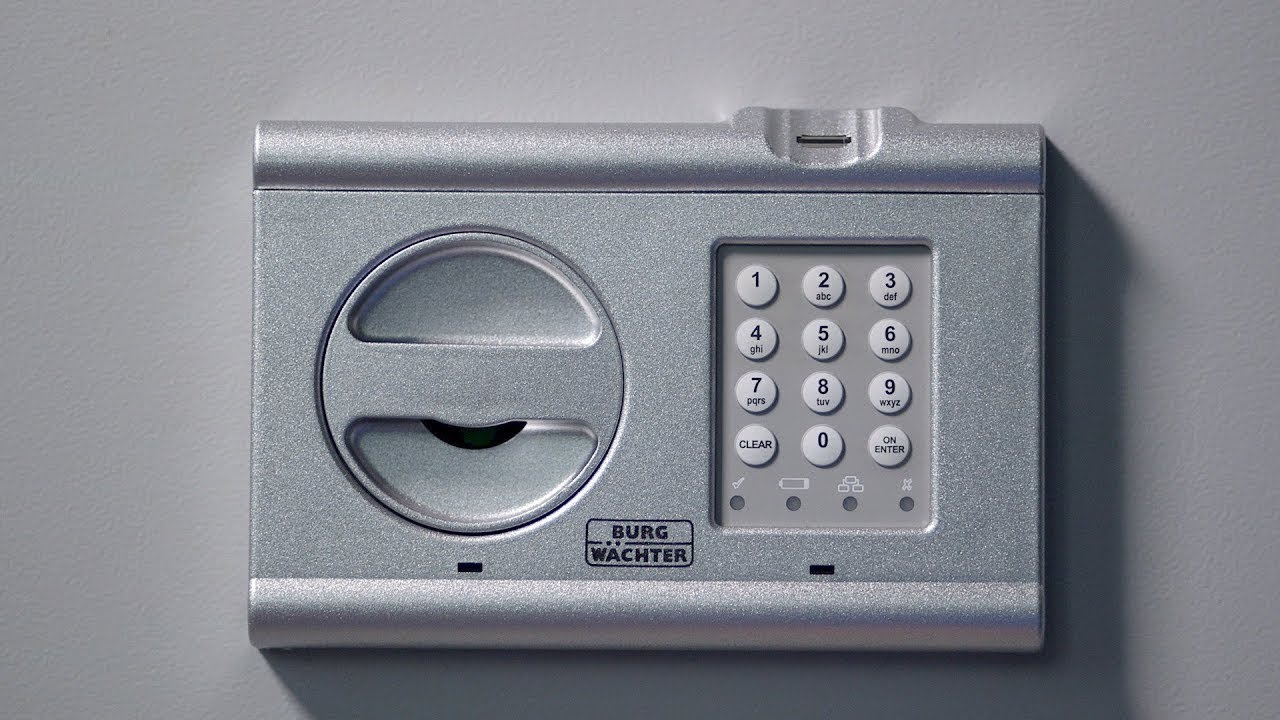 BURG-WÄCHTER kluis CombiLine: code wijzigen, finger aanleren ...