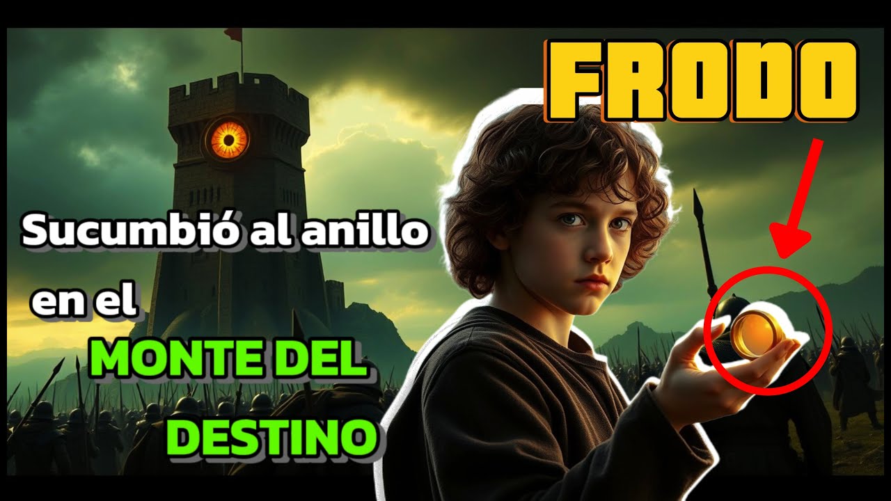 ¿Qué pasaría si FRODO hubiera SUCUMBIDO al ANILLO en el MONTE del ...