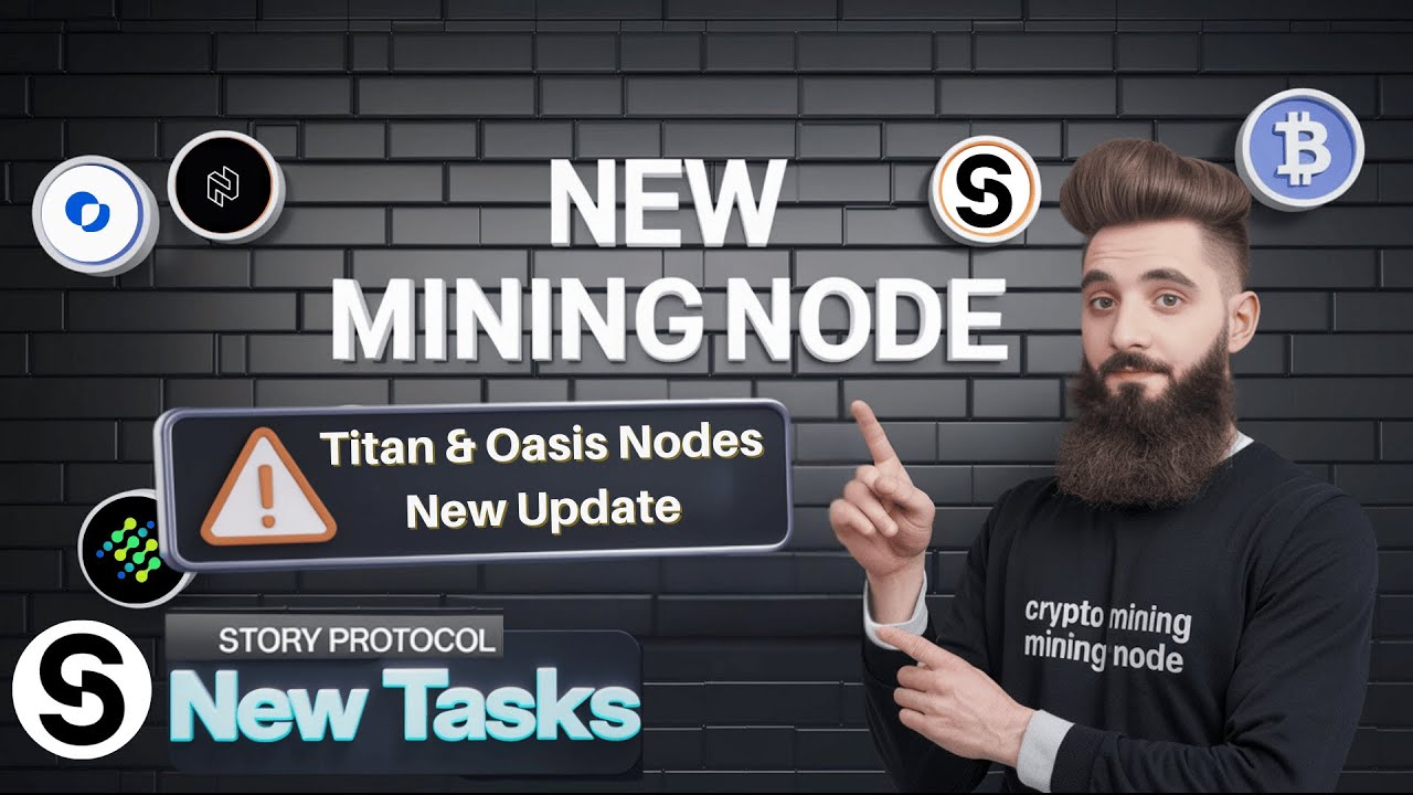 New Free Mining Node ||Titan Network & Oasis Mining Important Update ...