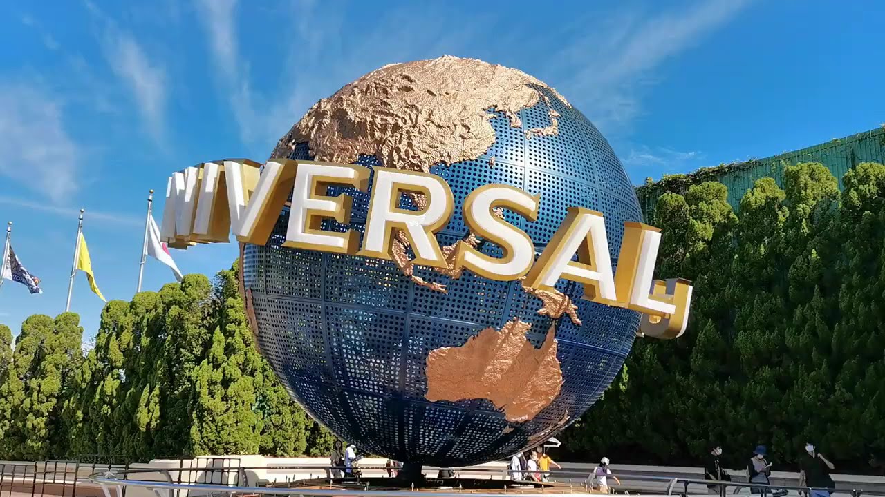 ユニバーサルグローブ【USJ(ユニバーサルスタジオジャパン)】;Universal Globe in Universal Studios ...