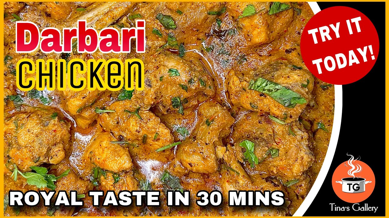 Make Perfect Darbari Chicken at Home in Simple Steps| Mughlai Chicken ...