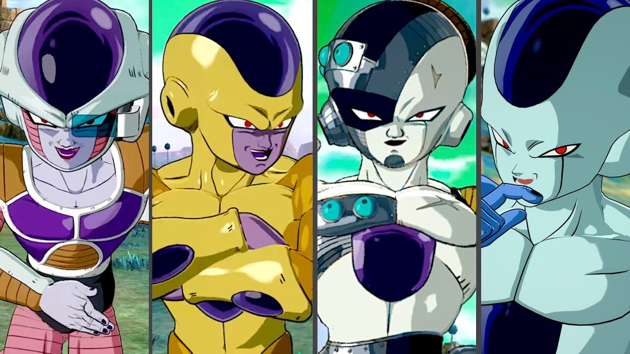Dragon Ball Sparking! Zero - Different Frieza Transformation and ...