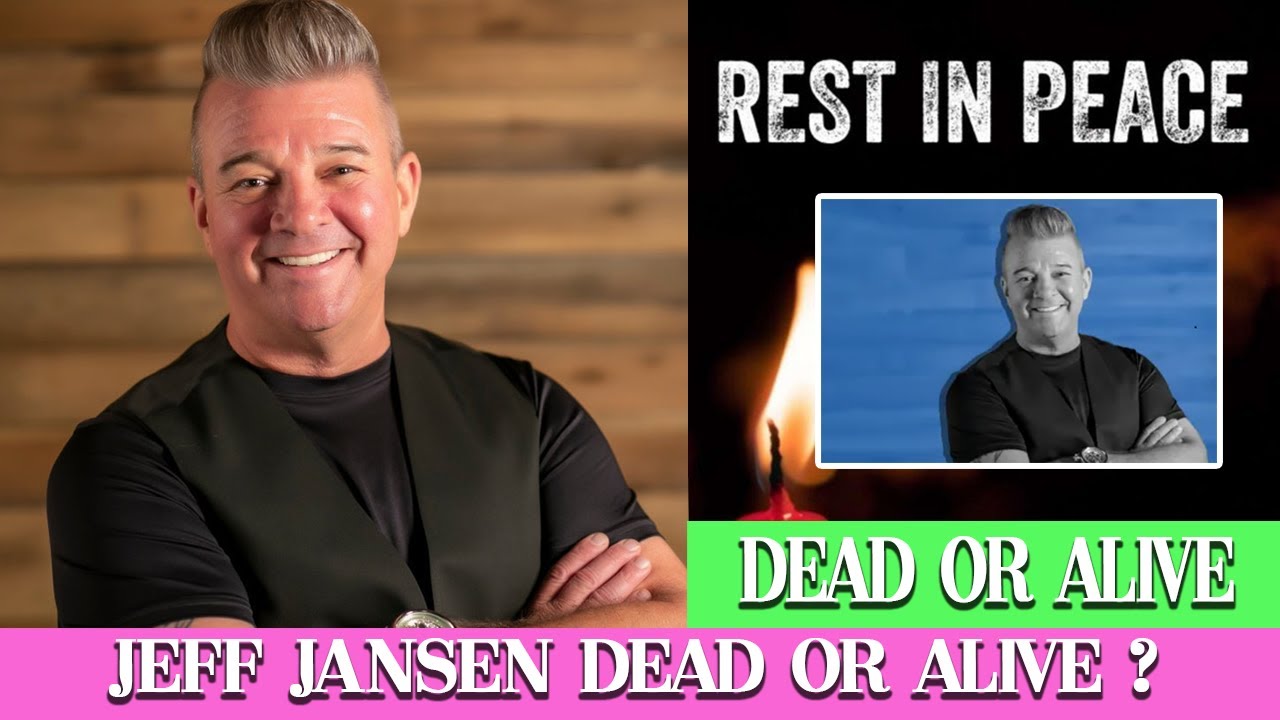 Jeff Jansen dead or Alive? American Conference Speaker And Pastor, Jeff ...