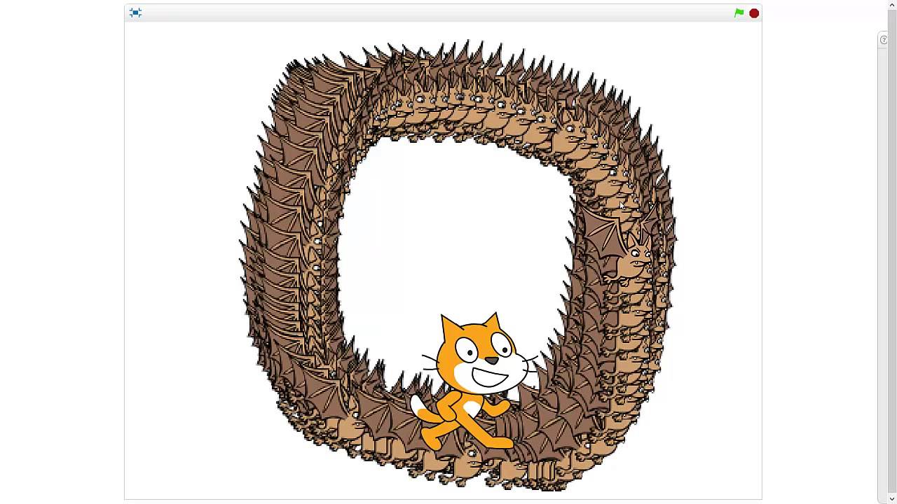 Scratch - Play - Go to mouse and mouse down - YouTube