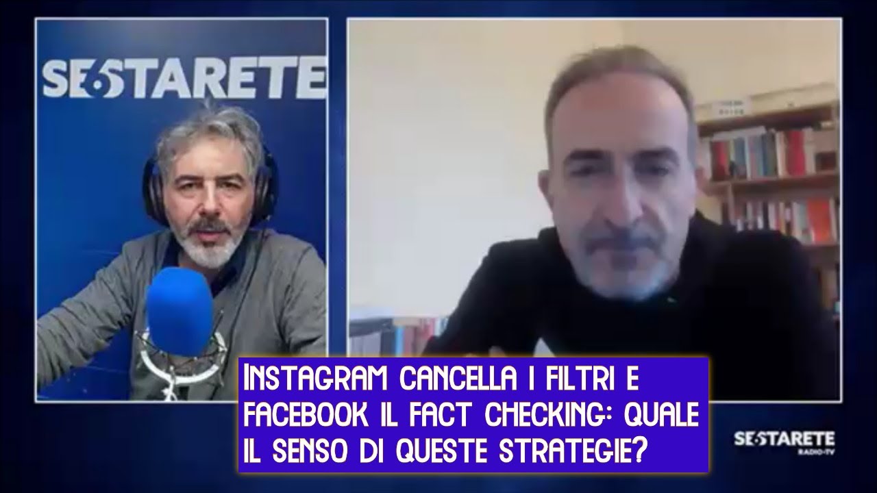 Instagram cancella i filtri bellezza e Facebook il fact checking ...