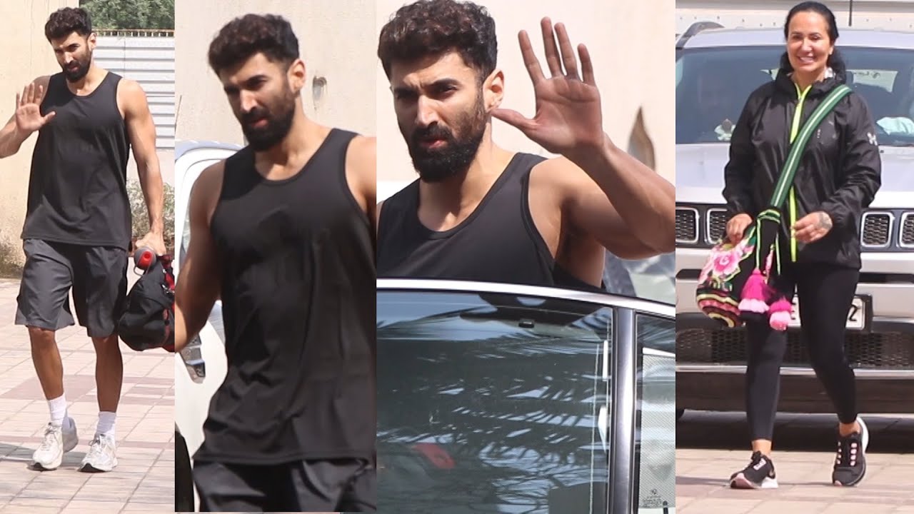 Aditya Roy Kapur Ayesha Shroff Snapped At Reset Gym Bandra YouTube aditya-roy-kapur-ayesha-shroff-snapped-at-reset-gym-bandra-youtube