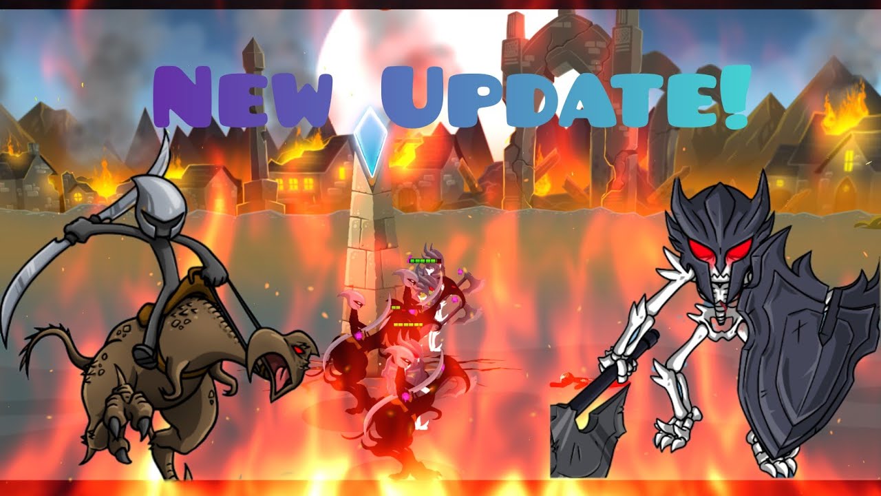 Stick war 3 New Update Juggerknight,Riptor and New Map - YouTube