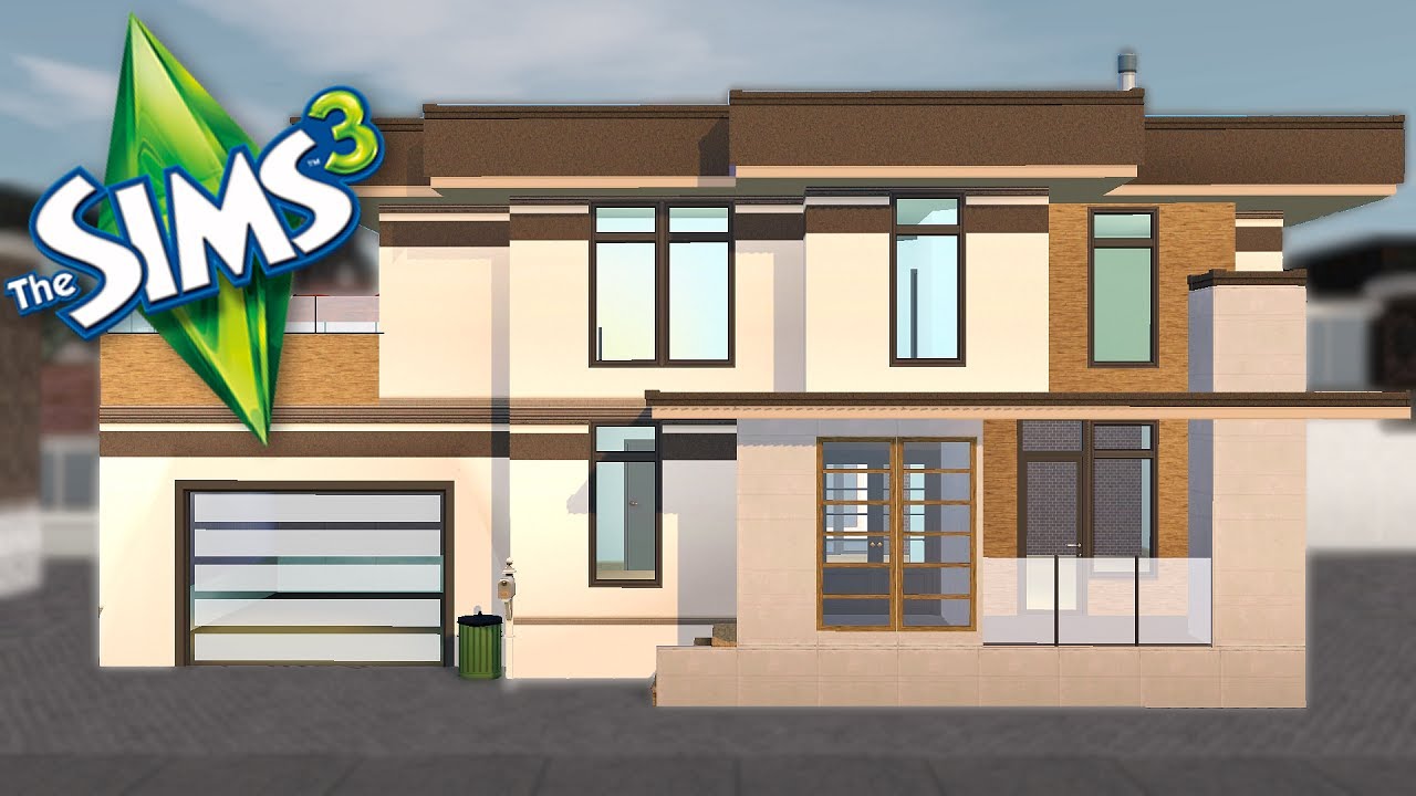 The Sims 3 Speed Build | Building From Reference - YouTube