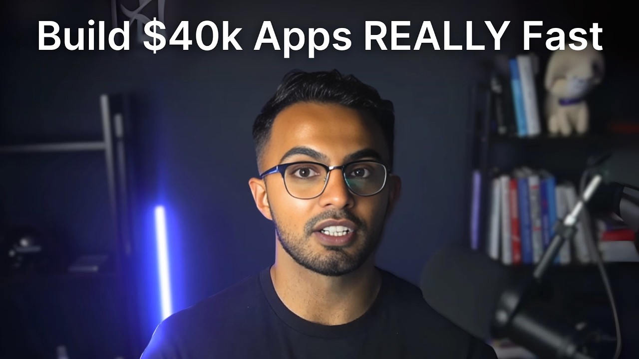 How I Built an App Making $40k/mo With AI (Vibe Code) - YouTube